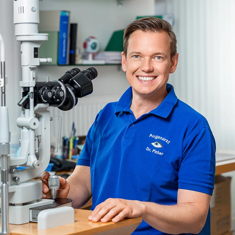Augenarzt Dr. Oliver Pinter in Graz
